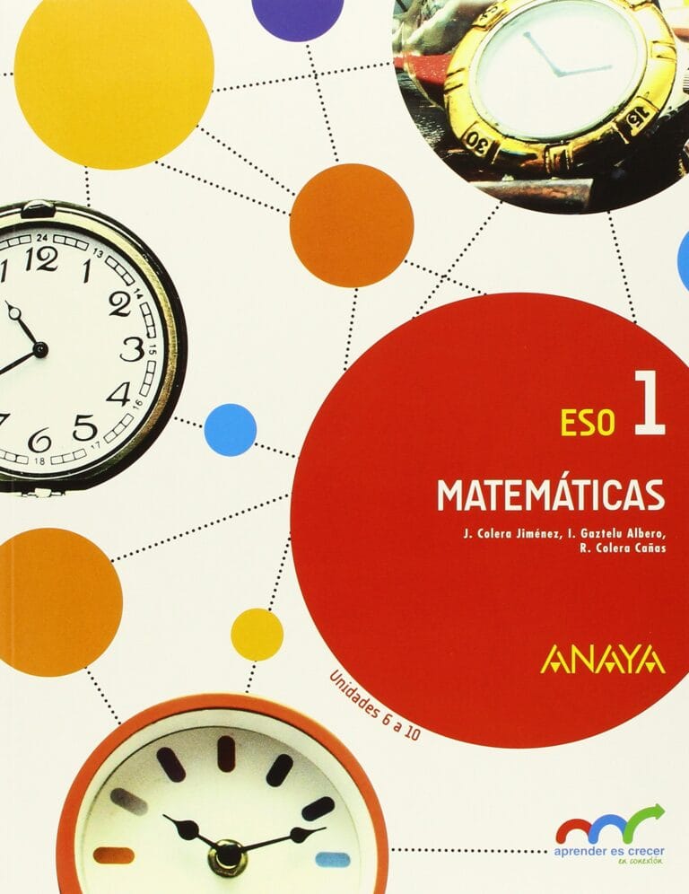Solucionario Matemáticas Anaya 1º ESO 2025 | Ejercicios resueltos PDF